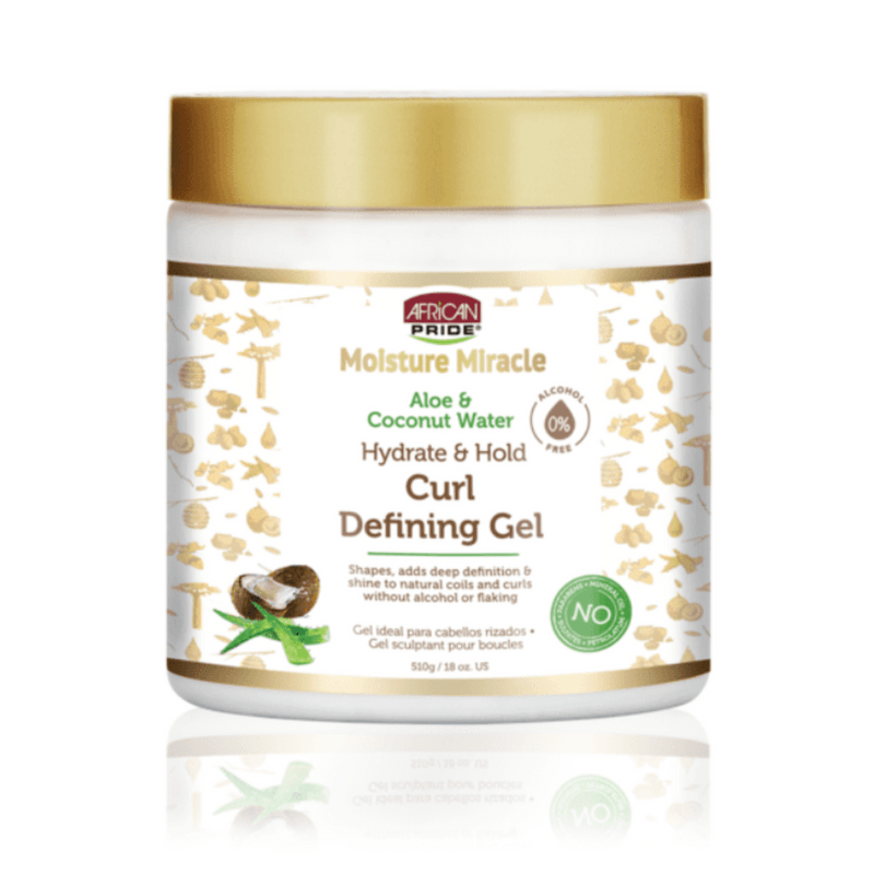 Gel para Rulos Definidor Aloe & Coco African Pride 510ml – Curly